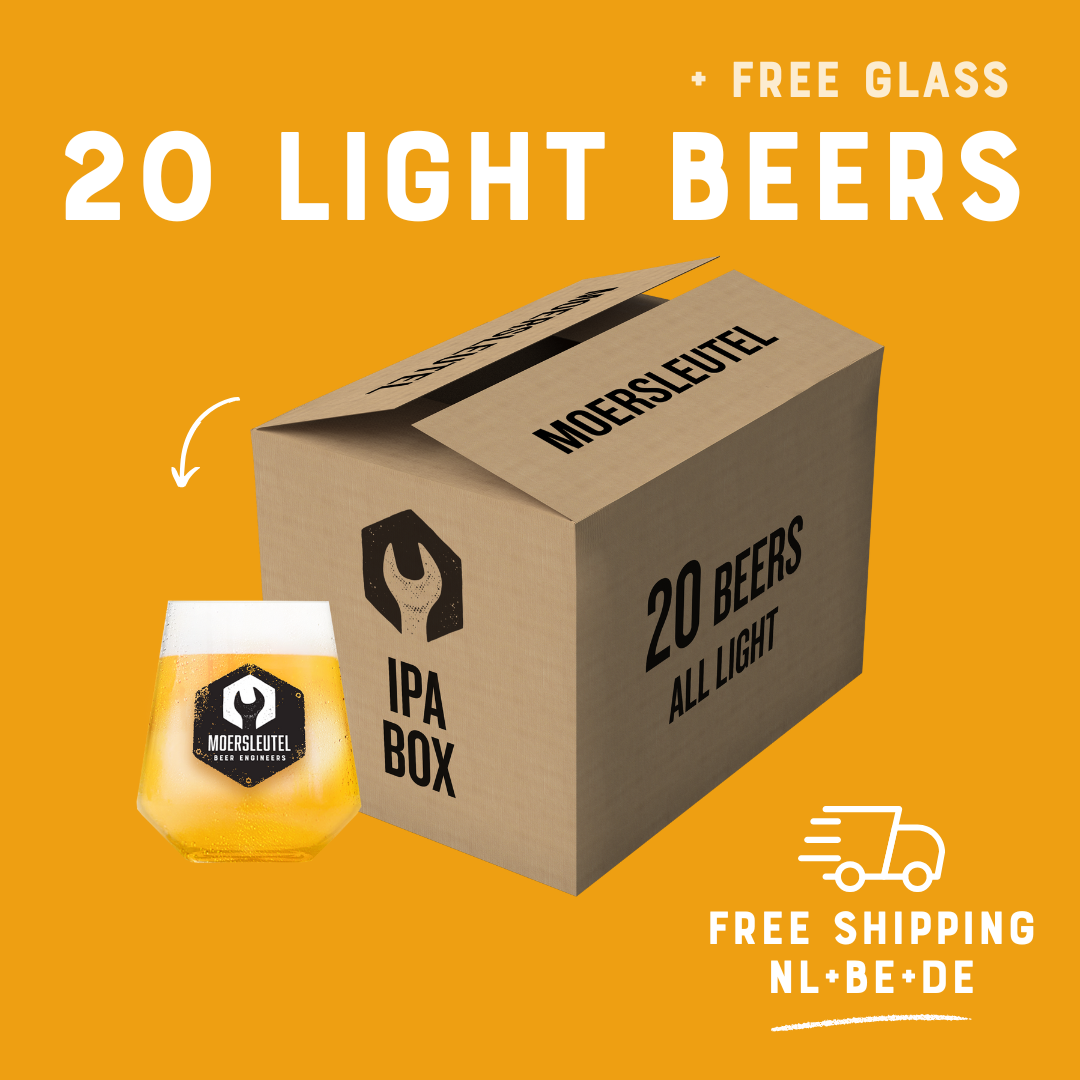 IPA Box 20 Beers+ Free Glass - moersleutel.com